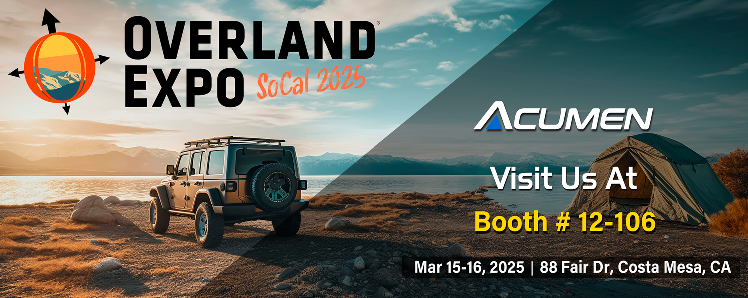 Discover Next-Level Visibility with Acumen at Overland Expo SoCal 2025 | Acumen Camera